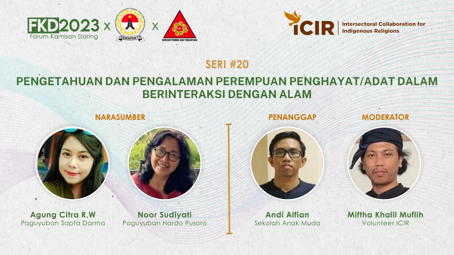 ICIR Rumah Bersama – Intersectoral Collaboration for Indigenous Religions