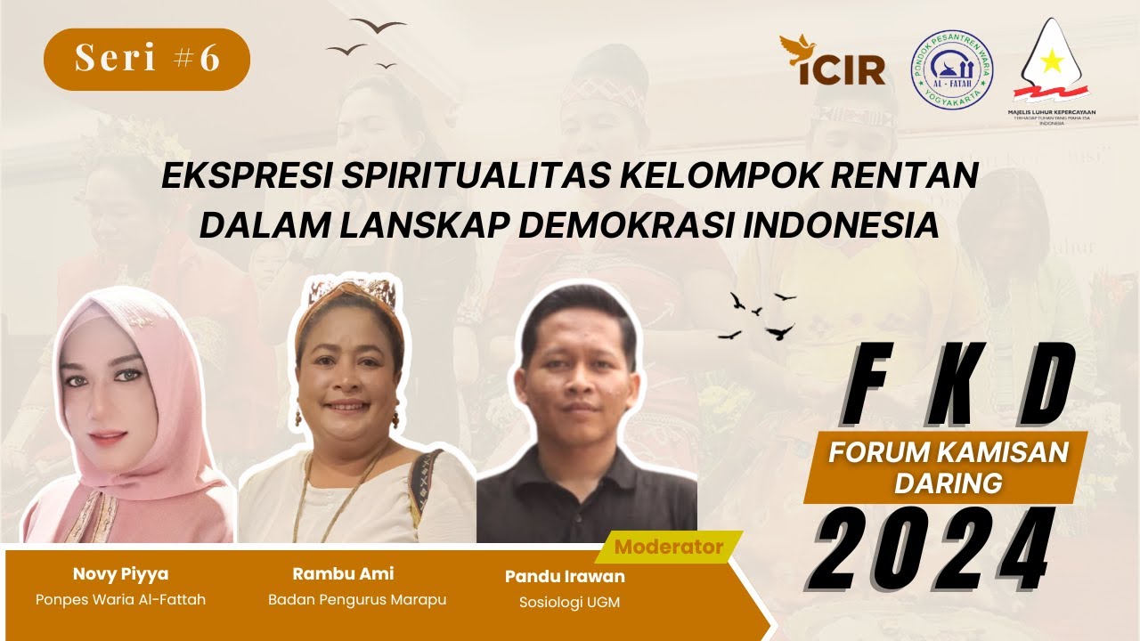 Ekspresi Spiritualitas Kelompok Rentan dalam Lanskap Demokrasi ...